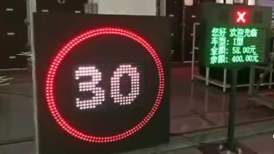 Cina i chip di 5mm IMMERGONO il bordo di messaggio di avviso di traffico limite di velocità del LED VMS in vendita