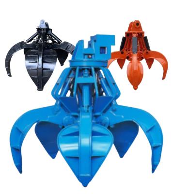 Chine Grippages hydrauliques de roche pour l'approbation de la CE de doigts des excavatrices quatre à vendre