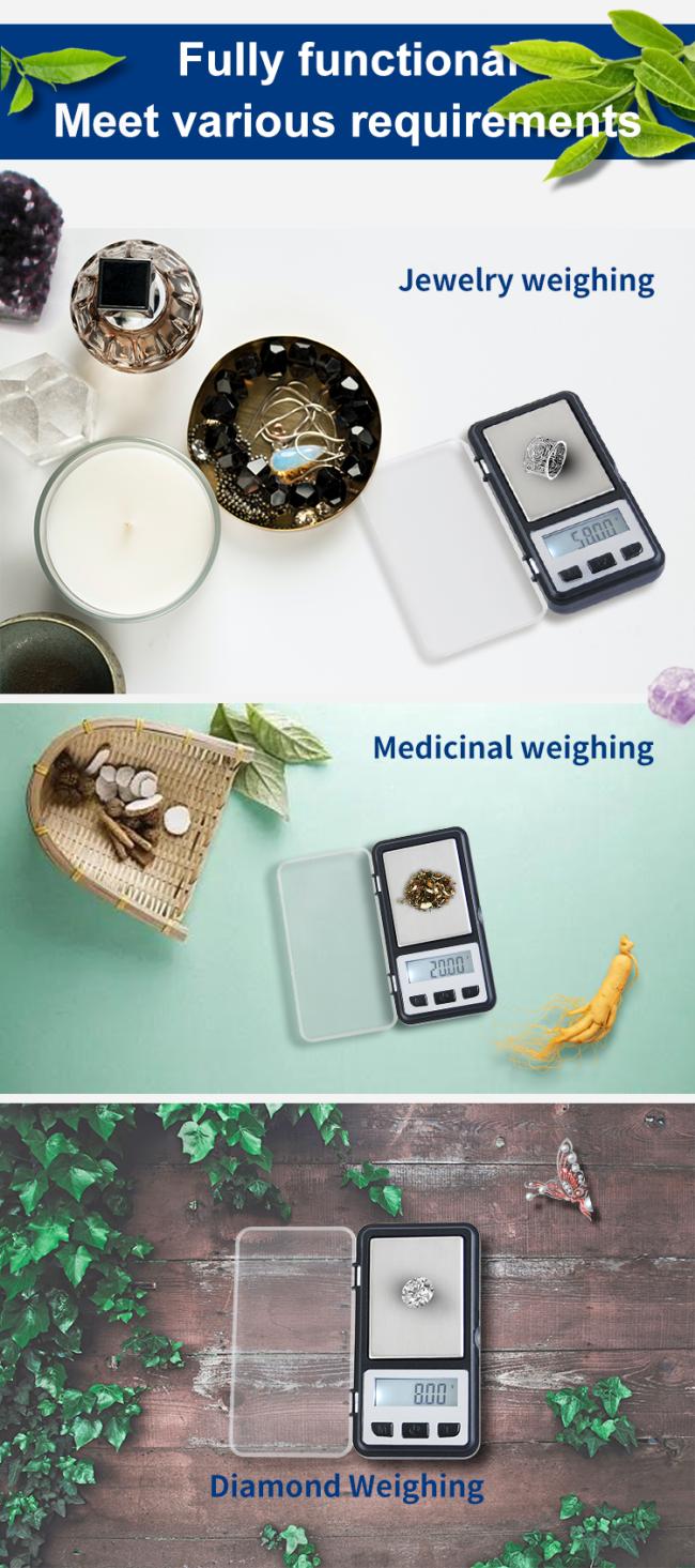 High Accuracy Mini  0.01g Electronic Weighing Jewelry Scale Digital Pocket Pocket Jewelry Scale