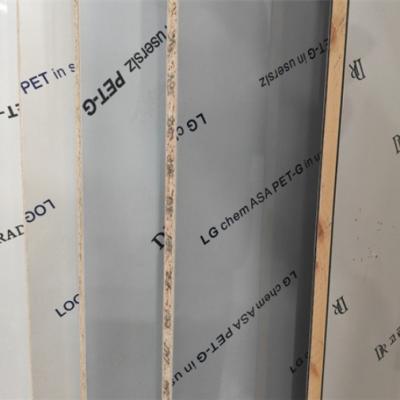 China Modern Eco-Friendly Anti-Finger Print Matt PET Faced MDF Board Full Size Board for Bedroom Kitchen Home Furniture E0 for sale