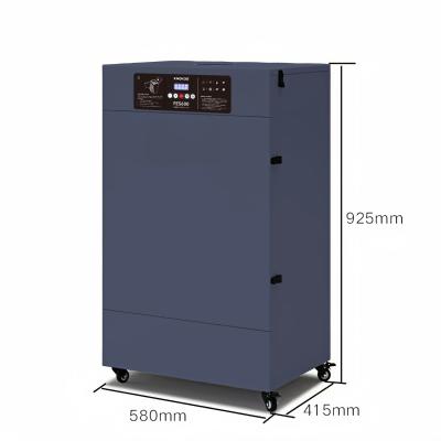 Chine Unité mobile d' extraction de poussière noire FES600, unité de collecte de poussière portable avec système d' alarme à vendre