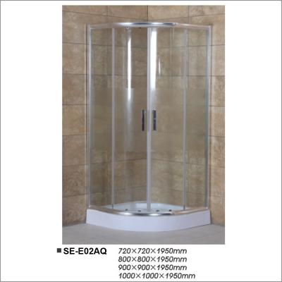 Cina Progettazioni moderne temperate del bagno di recinzioni di vetro della doccia con il portello scorrevole in vendita