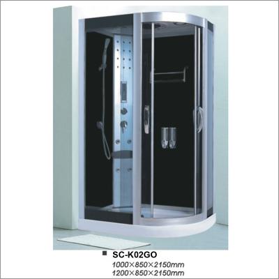Cina Cubicolo di vetro della doccia della scatola di Hydromassge temperato lusso d'angolo del bagno in vendita
