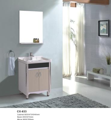 Cina ampia carcassa fissa del PVC dei Governi di bagno di 60cm con due porte in vendita
