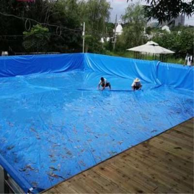 Cina Materiale in HDPE 100% vergine per piscicoltura e stagno Geomembrana per plastica impermeabile in vendita