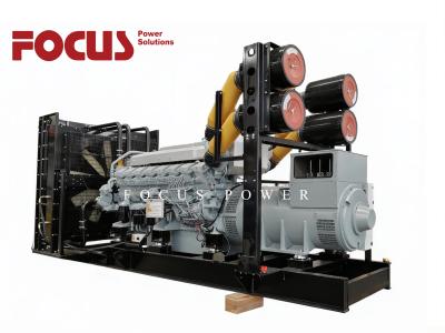 China Mitsubishi 20FT Containerized Diesel Generator Sets 800kw Quiet Operation With Auto Start for sale