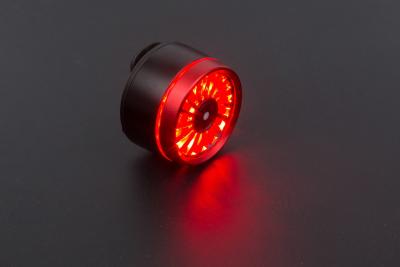 China 15 Lumens LED USB Strip Bicycle Taillight Rechargeable High Performance Rear 20mm for sale