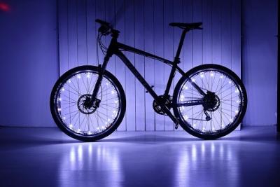 Cina Lampada impermeabile 3.9cm, della ruota di bicicletta luci del raggio della bicicletta attivate moto in vendita