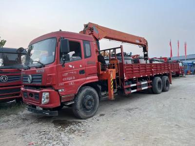 China 10 ton tweedehands kraan 6x4 Dongfeng 240 gebruikte kraan te koop Te koop
