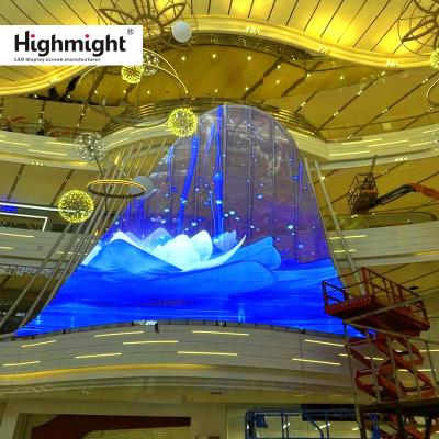 Cina Display a pellicola cristallina a risoluzione HD LED Alta luminosità e grandi angolazioni di visione in vendita