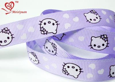 Cina il carattere 2,5 ha stampato il nastro del grosgrain, nastro del Grosgrain del fumetto per i bambini in vendita