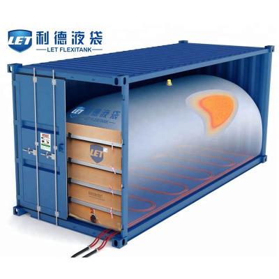 Chine In 20ft container with food grade for best bulk molasses flexitank price à vendre