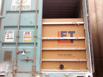 Cina flexibag for loading malaysia palm oil/sunflower oil /base oil in vendita
