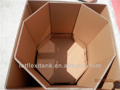 Cina Paper IBC Tank for Glycerin Paper IBC Container Bucket in vendita
