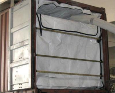 Cina dry bulk liner with zipper and PP material in vendita