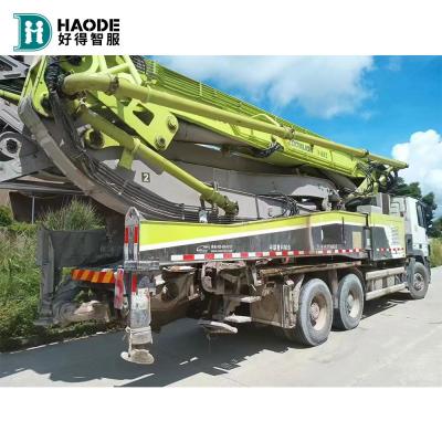 Chine HAODE 5351THB 52m Zoomlion Pousseur lourde diesel Ciment pompe à béton à vendre