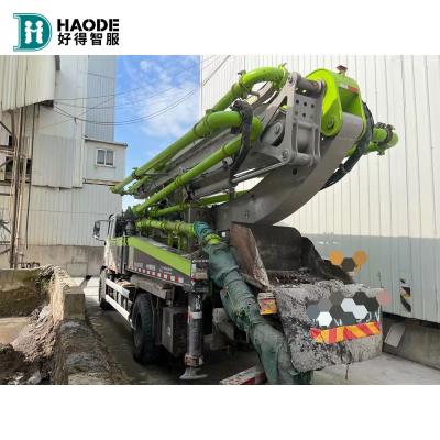Chine La pompe à béton Zoomlion 38m 38X-5RZ-3 de HAODE avec et portant des composants de base à vendre