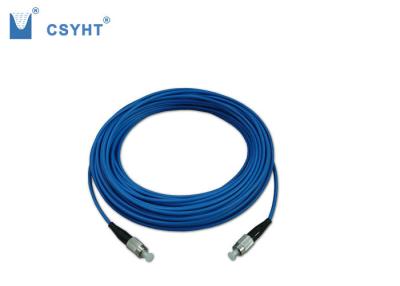 Cina Saltatore a fibra ottica corazzato blu G652D semplice G657A di singolo modo del cavo della toppa in vendita