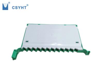 Cina 24 plastiche ROHS 155*92*9mm dell'ABS del vassoio della giuntura della fibra delle scanalature 12FO in vendita