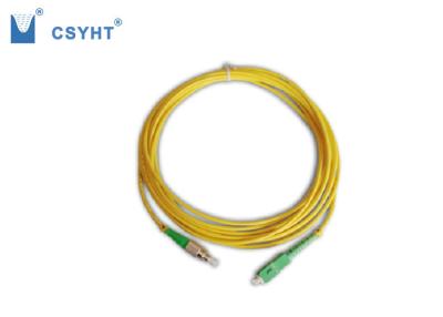 Cina La toppa a fibra ottica del rivestimento LSZH/del PVC cabla il connettore semplice dello Sc APC del singolo modo il MP FC in vendita