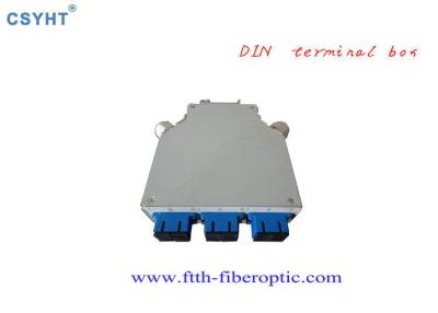 China Tipo 12 duplex do RUÍDO da caixa terminal da fibra ótica do metal FTTH dos portos SC/UPC à venda