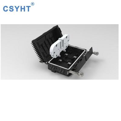 China China hot sale outdoor Ip65 Waterproof 48 Core Ftth Fiber Optic Termination Distribution Box with 2 sides doors à venda
