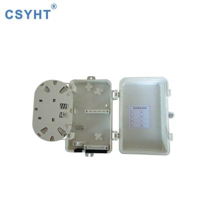 China 8 a caixa terminal IP65 exterior da fibra ótica do núcleo FTTH Waterproof opcional montado Polo à venda