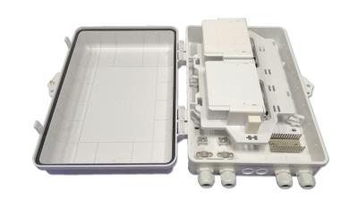 中国 IP65 ABS 48港FTTH GPONの解決のための屋外繊維の端子箱CTO 1x32 16繊維のディバイダー箱 販売のため