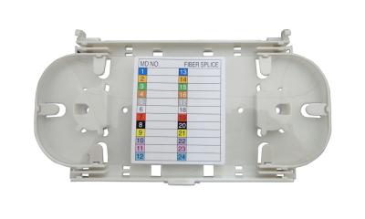 Cina Vassoio a fibra ottica di plastica della giuntura 24cores dell'ABS di FTTB in vendita