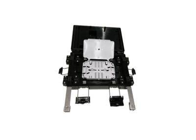 中国 仮眠の黒いABS 2 IP65に付きプラスチックFTTH繊維光学の端子箱屋外の2 販売のため