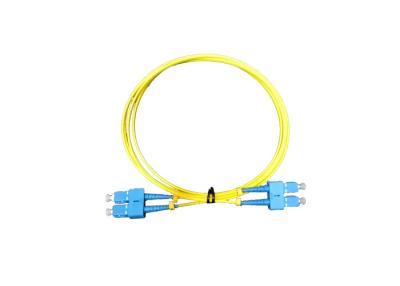 Cina La rete passiva dei rubinetti spilla il cavo di toppa a fibra ottica di FC-LC per le telecomunicazioni di FTTH FTTP FTTB GPON CATV in vendita