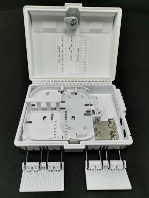 Cina Scatola di distribuzione a fibra ottica fissata al muro impermeabile di plastica del porto FTTH dell'ABS all'aperto 12 in vendita