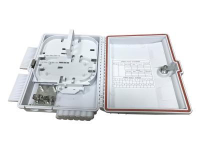 Cina SpA di plastica a fibra ottica dei porti 1x8 della scatola di distribuzione di FTTB 12FO 12 in vendita