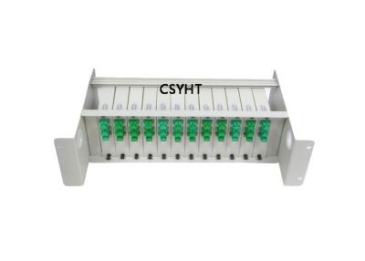 Cina Il metallo 19inch tormenta il separatore a fibra ottica 1x32 dello SpA per FTTX Tiroir Optique 19 in vendita