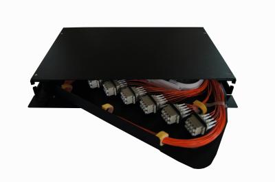China 24 núcleos submetem a bandeja montada da tala da caixa terminal da distribuição de Ftth à venda