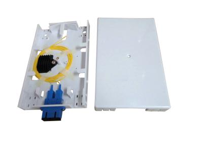 中国 2 Indoor Fiber Optic Terminal Box FTTH CATV Distribution Box waterproof outdoor insdoor installation 販売のため