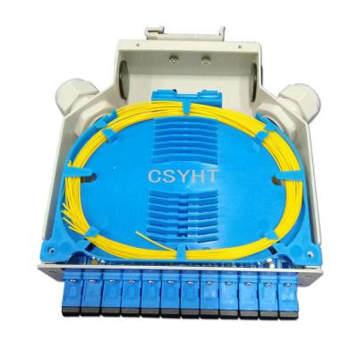 Cina Scatola di collegamento a fibra ottica dello Sc 12 Aluninum per FTTH CATV GPON in vendita