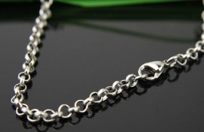 China Forme a hombres la joyería los hombres del collar del acero inoxidable la cadena los 50cm final superior en venta