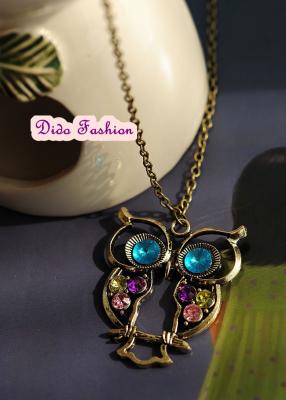China Venta al por mayor MOQ bajo UN1028 del collar del metal de la joyería de la mujer de la moda del vintage en venta