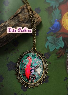 China Venta al por mayor MOQ bajo UN1025 del collar del metal de la joyería de la mujer de la moda del vintage en venta