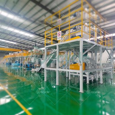 Κίνα 500kg/h LiB Εγκατάσταση Ανακύκλωσης Soft Package Λιθιοϊονικές μπαταρίες Μηχανή Γραμμής Ανακύκλωσης προς πώληση
