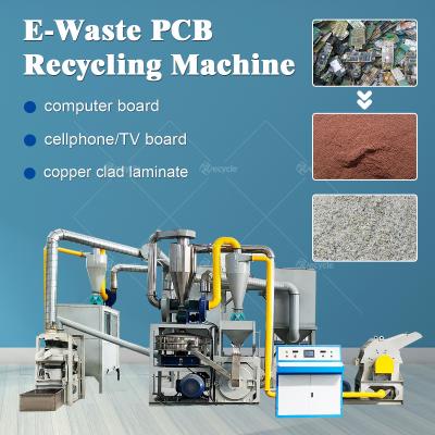 Κίνα Μηχανή ανακύκλωσης αποβλήτων PCB για την ανάκτηση απόβλητων μετάλλων προς πώληση