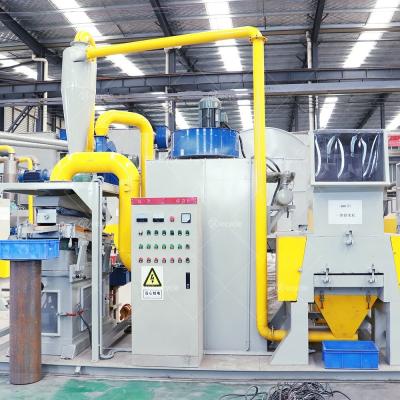 중국 100-1000kg/h 폐기물 구리 분리 분쇄기 Granulator Crusher Plant for Building Material Shop 판매용