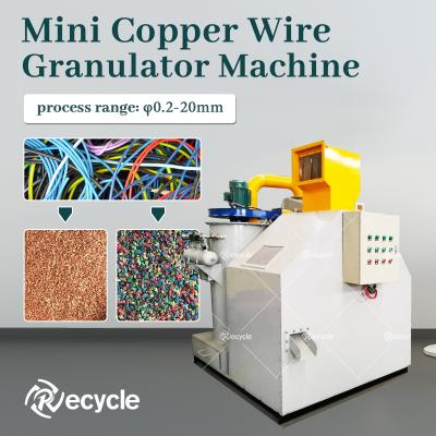 Chine Machine de recyclage de séparateurs de câbles en cuivre pour les petits détaillants à vendre