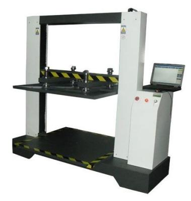 Cina Compressione ondulata del cartone dell'attrezzatura della prova di laboratorio che impila tester in vendita