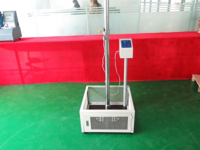 Cina Macchina di prova di urto della caduta libera, attrezzatura elettronica della prova con la sfera di goccia del carico con 0-6m in vendita
