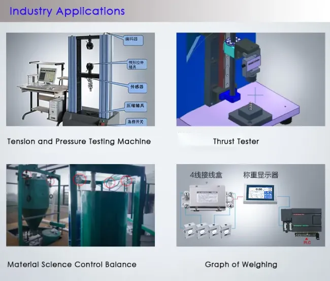 Factory Supply Alloy Steel Strain Gauge Tension Compression S Type Load Cell Weight Sensor