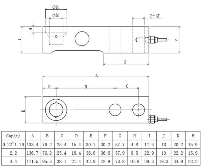 4.4t CE Certificate Shear Beam Load Cell which can replace the same product of a well-known brand in Germany in terms of quality