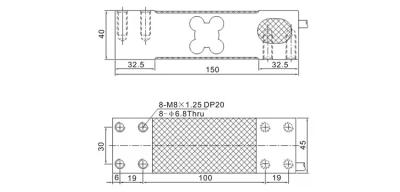 China Single Point Load Cell 60kg 500kg For Computing Scales , Counting Scales zu verkaufen