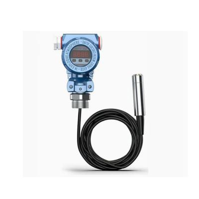 China 4-20mA Hydraulic Level Sensor Static Pressure Water Level Meter 5m Range Liquid Level Transmitter Tank Pool River Level Gauge for sale